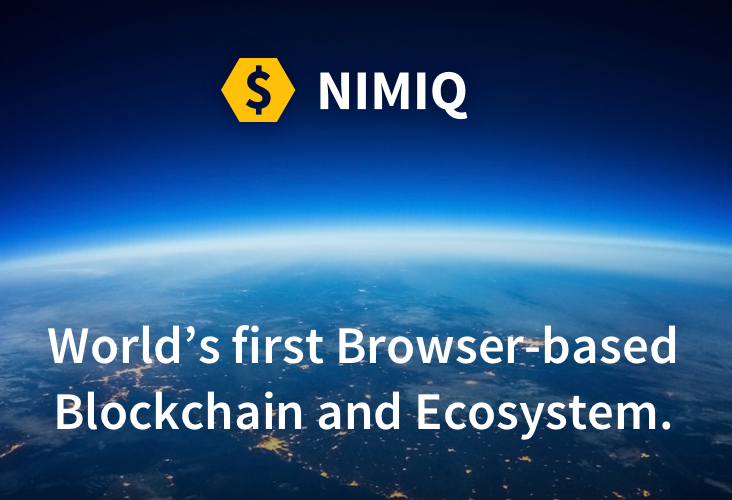 NIMIQ blockchain, le minage depuis son navigateur internet